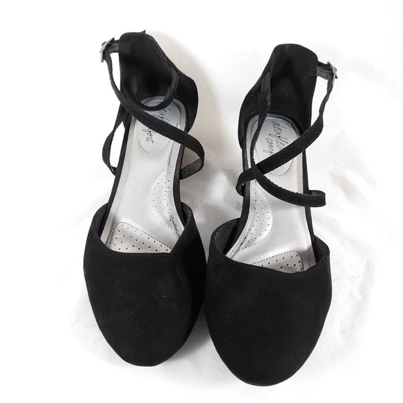 dexflex comfort | Shoes | Dexflex Comfort Heels Black Womens Size 85 ...